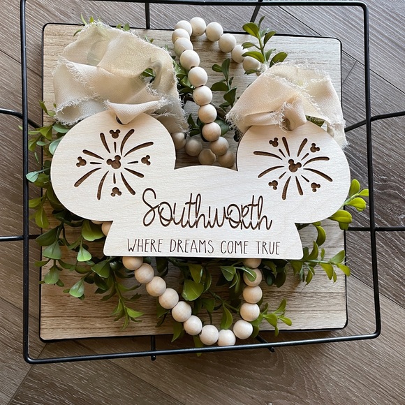 Other | Disney Mickey Stroller Sign Marker Tag | Poshmark